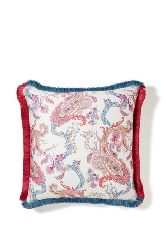 Etro Home Ekru Şal Desenli 60x60 Cm Dekoratif Yastık Bej Etro Home Ekru Şal Desenli 60x60 Cm Dekoratif Yastık Bej