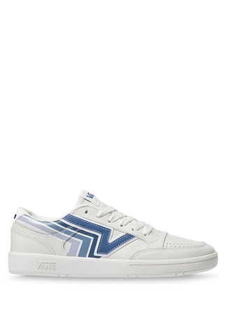 Vans Kadın Lowland Beyaz Mavi Logolu Sneaker Lacivert 37 EU Vans Kadın Lowland Beyaz Mavi Logolu Sneaker Lacivert 37 EU