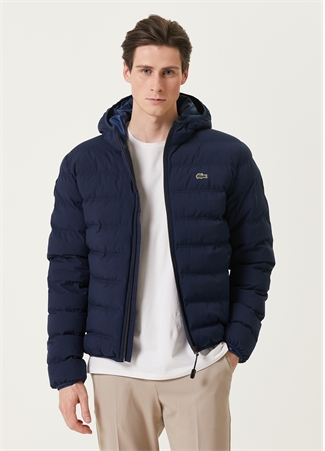 Lacoste Erkek Lacivert Kapüşonlu Logo Detaylı Mont Mavi M Eu Lacoste Erkek Lacivert Kapüşonlu Logo Detaylı Mont Mavi M Eu