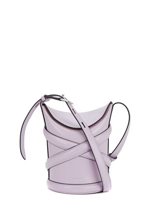 Alexander McQueen Kadın Lila Omuz Çantası Mor EU