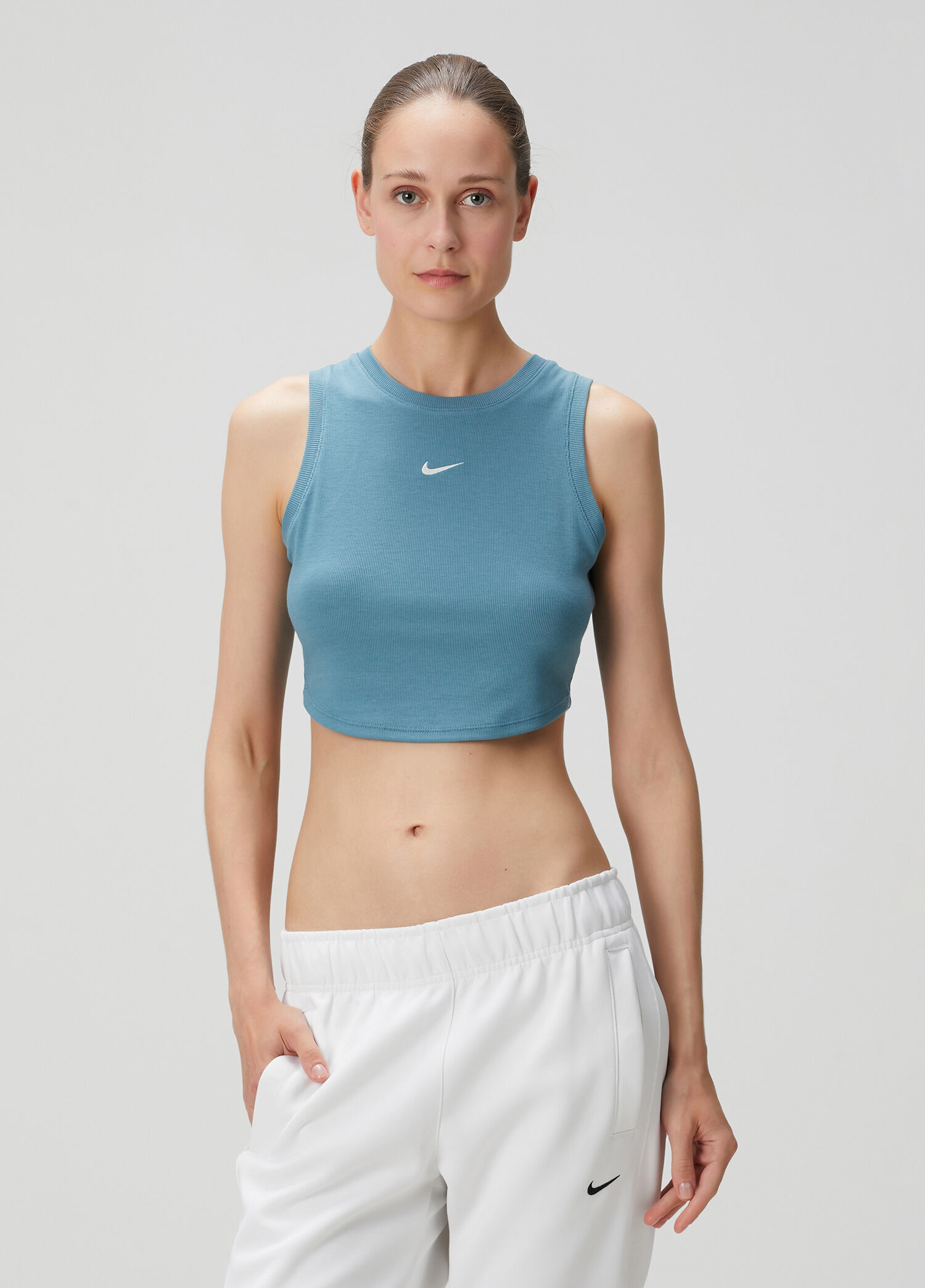 Nike - Chill Knit Blue Tank Top