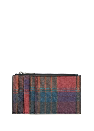 Etro Erkek Colorblocked Ekose Desenli Kartlık EU