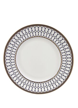 Wedgwood Renaissance Geometrik Desenli Seramik Yemek Tabağı Çok Renkli