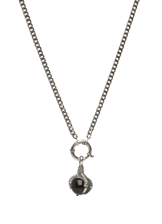 AIDA Erkek Pençe Uç Detaylı Gümüş Rengi Kolye EU AIDA Erkek Pençe Uç Detaylı Gümüş Rengi Kolye EU