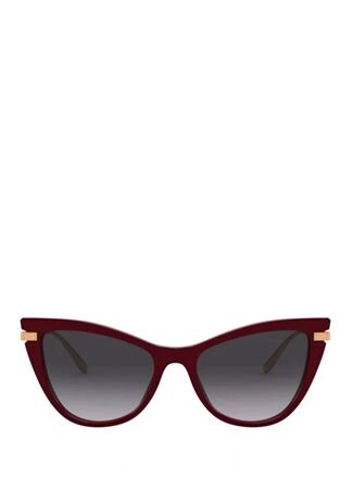 Dolce&Gabbana Kadın Bordo Cat Eye Formlu Güneş Gözlüğü 54 EU