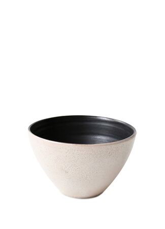 Aisha Bej Siyah Seramik Kase