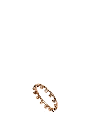 Collection-Ruel Design Kadın Rose Gold Pırlantalı Altın Rengi Yüzük EU Collection-Ruel Design Kadın Rose Gold Pırlantalı Altın Rengi Yüzük EU
