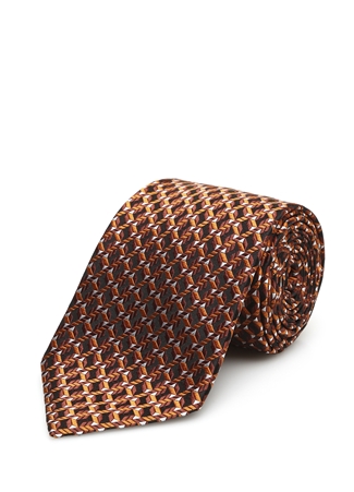 Zegna Erkek Colorblocked Geometrik Desenli İpek Kravat EU Zegna Erkek Colorblocked Geometrik Desenli İpek Kravat EU