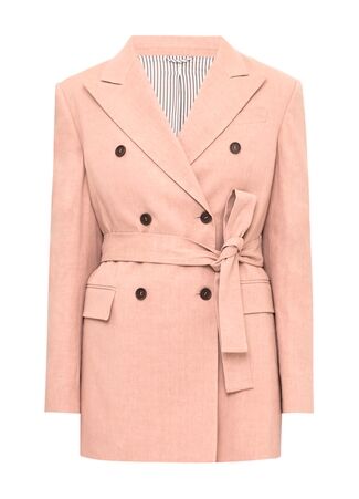 Brunello Cucinelli Kadın CEKET Pembe 42 IT