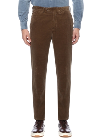 Aspesi Erkek Taba Normal Bel Kadife Pantolon Turuncu 50 IT Aspesi Erkek Taba Normal Bel Kadife Pantolon Turuncu 50 IT