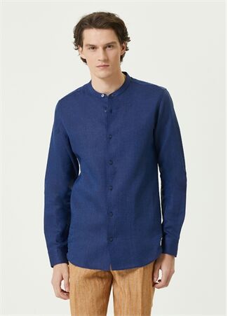 Z Zegna Erkek Gömlek Lacivert L It Z Zegna Erkek Gömlek Lacivert L It