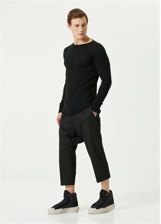 Rick Owens Erkek PANTOLON Siyah 46 IT