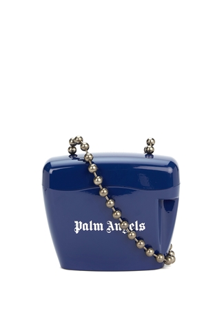 Palm Angels Kadın Lacivert Logo Detaylı Çanta EU Palm Angels Kadın Lacivert Logo Detaylı Çanta EU