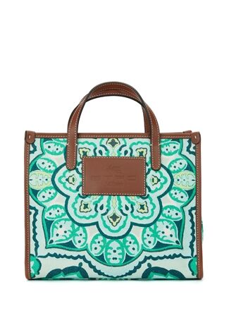 Etro Kadın Alişveriş Çantasi Yeşil Eu