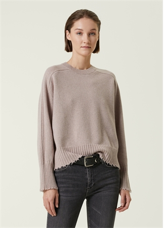 Allsaints Kadın Kiera Pembe Kaşmir Kazak M EU Allsaints Kadın Kiera Pembe Kaşmir Kazak M EU