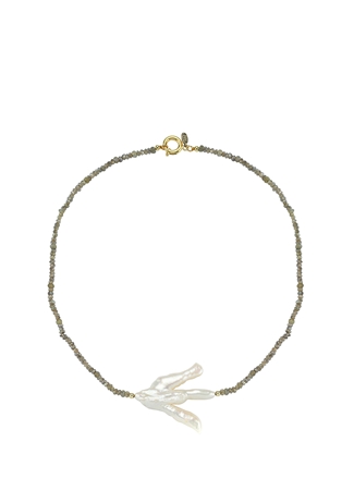 Emre Osmanlar Kadın Labradorite Altın Rengi Kolye EU Emre Osmanlar Kadın Labradorite Altın Rengi Kolye EU