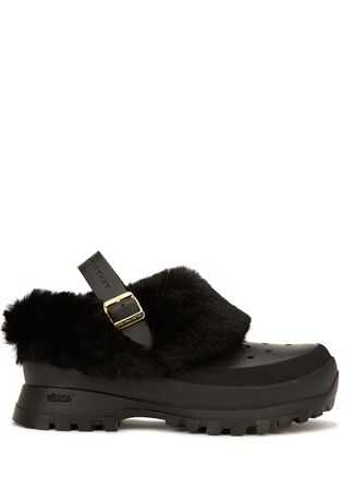 Stella McCartney Kadın Siyah Doku Detaylı Terlik 36 EU Stella McCartney Kadın Siyah Doku Detaylı Terlik 36 EU