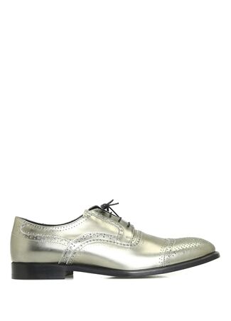 Pal Zileri Erkek Silver Deri Ayakkabı Gri 44 EU