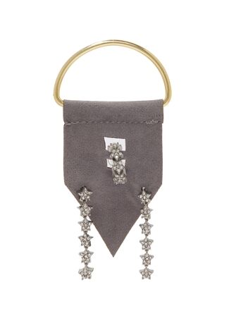 Beymen Collection Kadın Yıldız Figürlü Taşlı 3lü Küpe Seti Gri EU