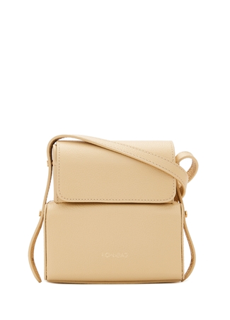Bonabag Kadın Midi Dualer Krem Deri Çanta Bej Eu Bonabag Kadın Midi Dualer Krem Deri Çanta Bej Eu