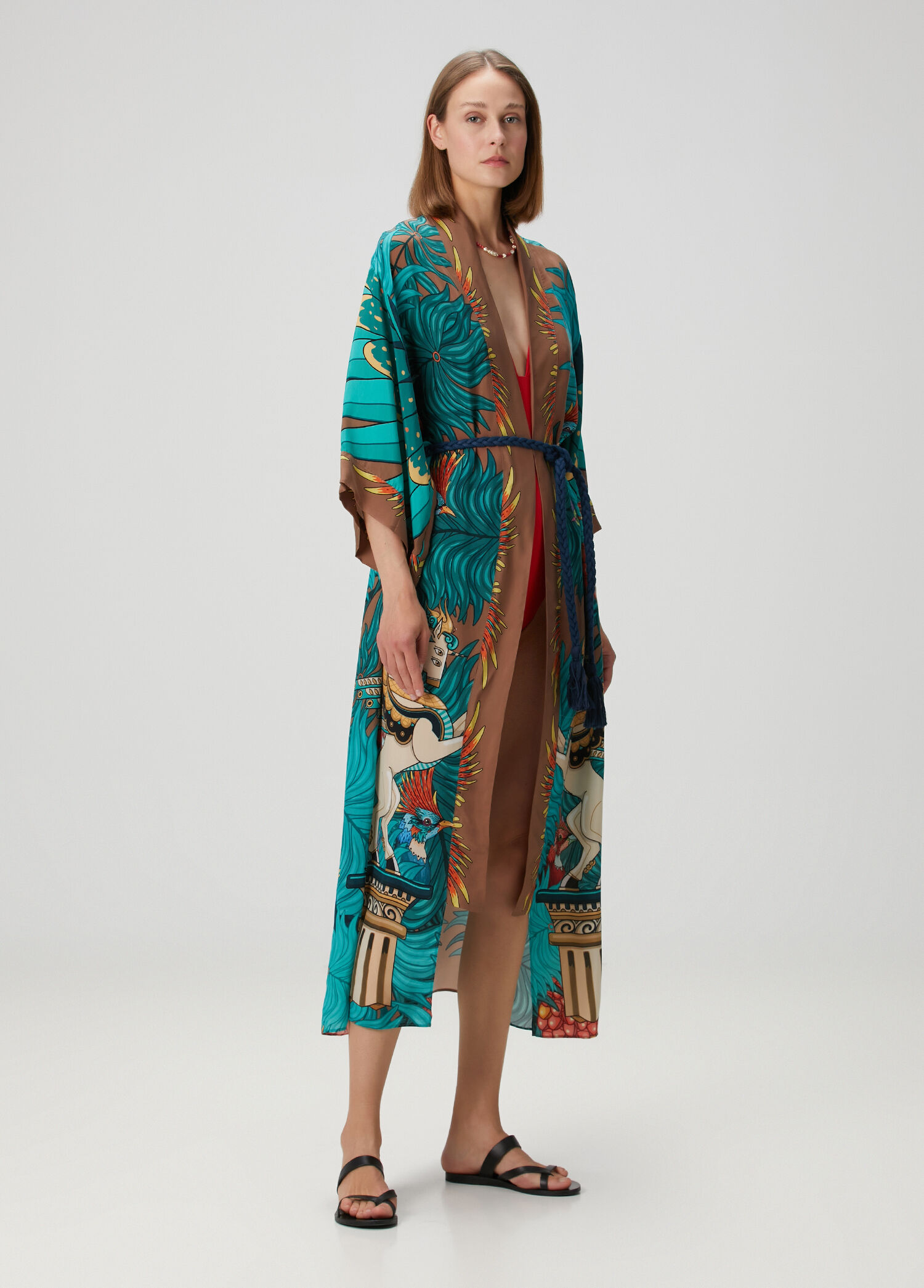 Jaquette - Jilda Nola Brown Kimono