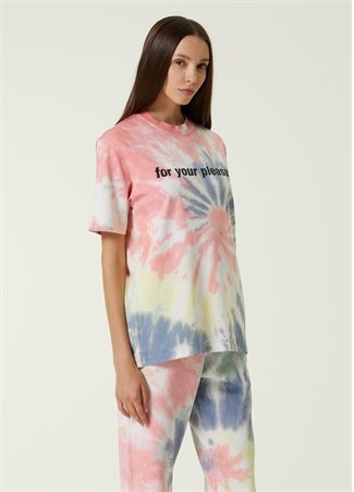 Freedom of Space Kadın For Your Pleasure Batik Desenli T-shirt XS EU