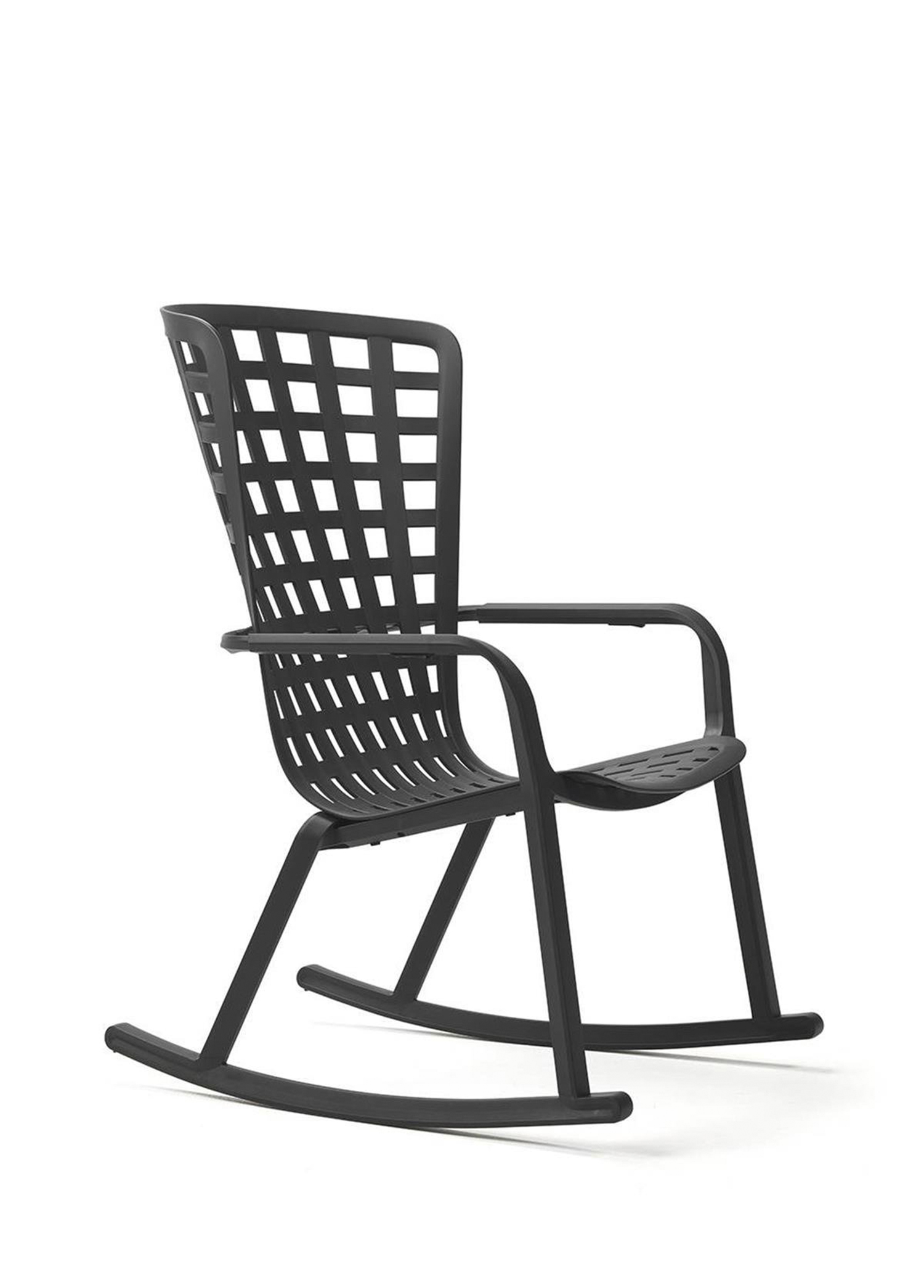 Nardi - Folio Anthracite Black Rocking Garden Chair