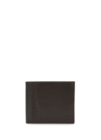 George Hogg Erkek Kahverengi Deri Cüzdan EU