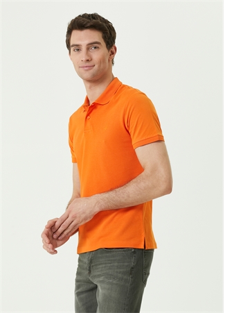 Beymen Club Erkek Slim Fit Turuncu Polo Yaka T-shirt S Beymen Club Erkek Slim Fit Turuncu Polo Yaka T-shirt S