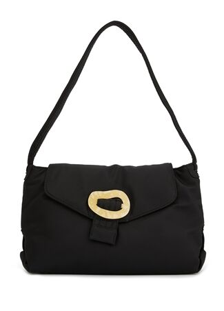 Hvisk Kadın Billow Siyah Omuz Çantası EU