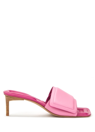 Jacquemus Kadın Pembe Deri Terlik 36 Eu