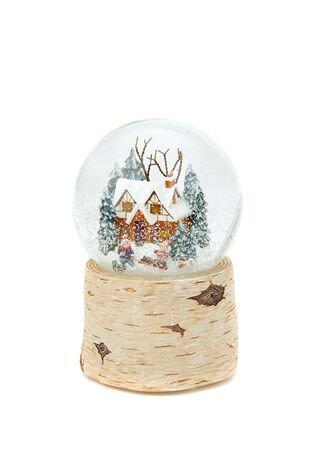 Beymen Hediye Ev Detaylı İçi Karlı Cam Küre Çok Renkli