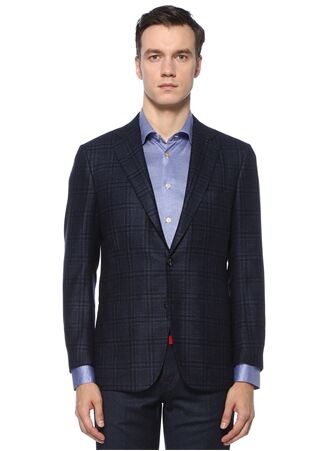 Kiton Erkek CEKET Lacivert 48 IT