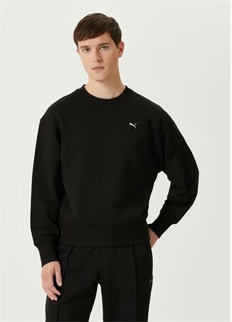 Puma Erkek Sweatshirt Siyah L Eu