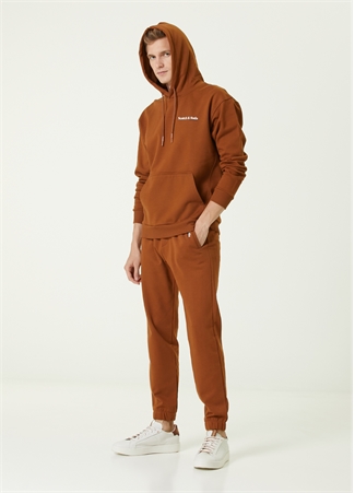 Scotch & Soda Erkek Taba Logolu Organik Pamuk Jogger Eşofman Altı Turuncu S EU Scotch & Soda Erkek Taba Logolu Organik Pamuk Jogger Eşofman Altı Turuncu S EU
