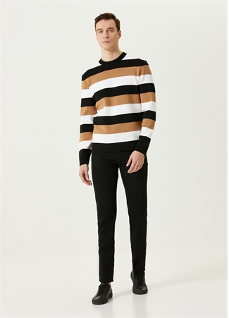 Boss Erkek Slim Fit Siyah Jean Pantolon 36 US