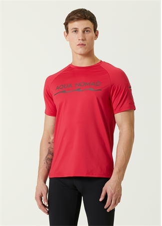 Aqua Nomad Erkek Şeftali Logolu T-shirt Pembe XS EU Aqua Nomad Erkek Şeftali Logolu T-shirt Pembe XS EU