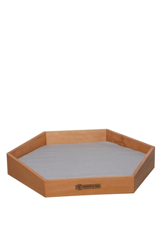 Wood&Tail Hexa Bed Large Kedi Köpek Yatağı Kahverengi L EU Wood&Tail Hexa Bed Large Kedi Köpek Yatağı Kahverengi L EU