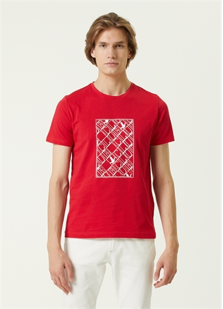 Beymen Club Erkek Kırmızı Panel Logo Baskılı T-shirt S Beymen Club Erkek Kırmızı Panel Logo Baskılı T-shirt S