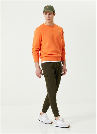 Polo Ralph Lauren Erkek Haki Beli Kordonlu Jogger Kargo Eşofman Altı S EU Polo Ralph Lauren Erkek Haki Beli Kordonlu Jogger Kargo Eşofman Altı S EU