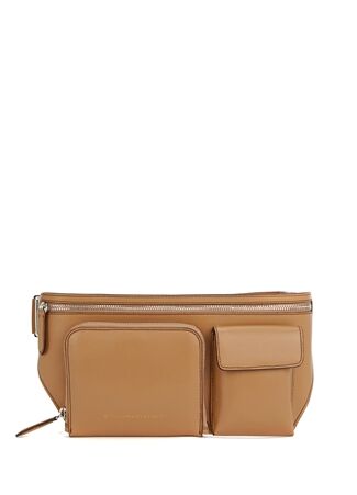 Stella McCartney Kadın Camel Bel Çantası Kahverengi EU