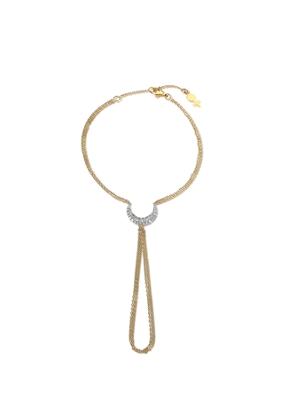 Her Story Kadın Selena Pırlantalı Altın Rengi Şahmeran EU