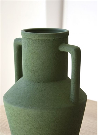 Vpinteriorismo Yeşil Mikro Dokulu Seramik Vazo Vpinteriorismo Yeşil Mikro Dokulu Seramik Vazo
