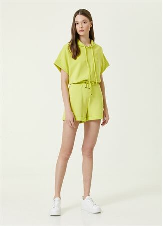 Network Kadın ŞORT Yeşil XS EU