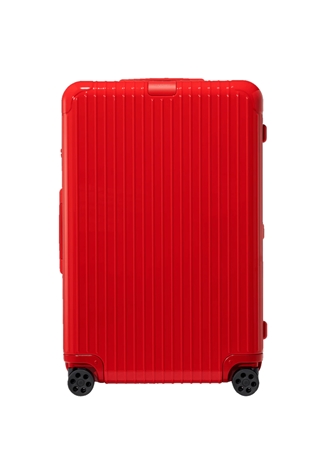 Rimowa Erkek Essential Check In L Kırmızı Bavul EU Rimowa Erkek Essential Check In L Kırmızı Bavul EU