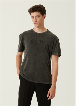 Allsaints Erkek Gallo Antrasit T-shirt Gri XS EU Allsaints Erkek Gallo Antrasit T-shirt Gri XS EU