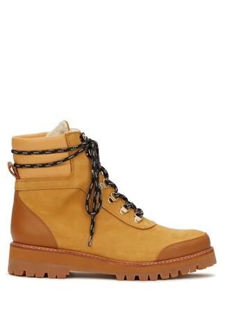 Flattered Kadın Taba Deri Bot Turuncu 36 EU