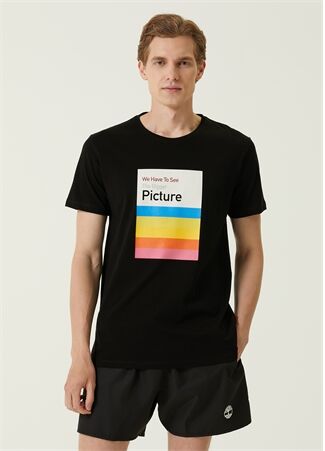 John Frank Erkek Cool Siyah Fotoğraf Baskılı T-shirt S EU John Frank Erkek Cool Siyah Fotoğraf Baskılı T-shirt S EU