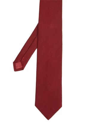 Beymen Club Erkek Bordo Vere Dokulu İpek Kravat EU Beymen Club Erkek Bordo Vere Dokulu İpek Kravat EU