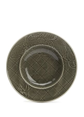 Bordallo Pinheiro Vizon Desenli Porselen Kase Gri Bordallo Pinheiro Vizon Desenli Porselen Kase Gri